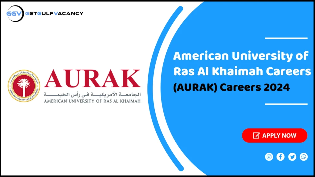 American University RAK Careers 2026 | Academic Staff Positions