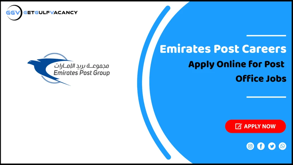 Emirates Post Careers 2026 | Post Office Vacancies