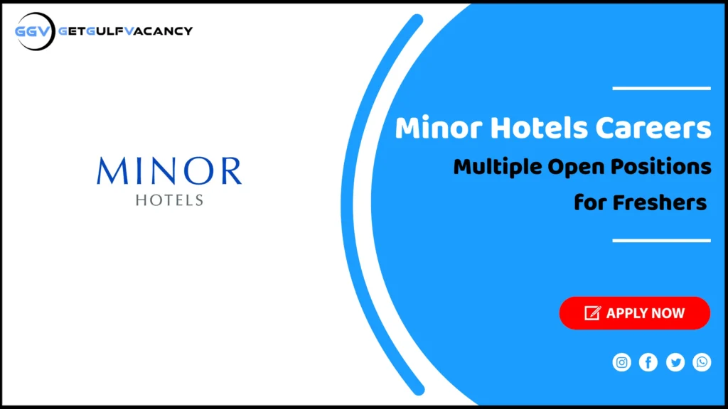 Minor Hotels Careers UAE | Room Attendant Positions