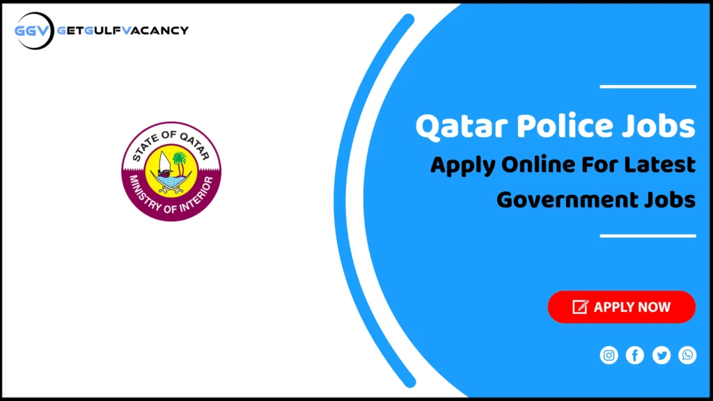 Qatar Police Jobs 2026 | Government Officer Positions